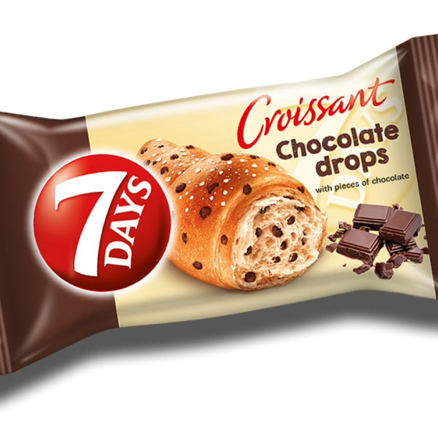 7DAYS CROISSANT CHOCOLATE DROPS 70gr