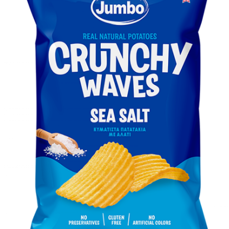 JUMBO CHIPS CRUNCHY WAVES ΑΛΑΤΙ 90gr