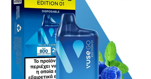 VUSE GO #800 BLUE RASPBERRY