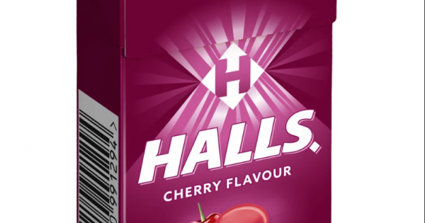Halls Καραμέλες Κεράσι S-Less 28gr