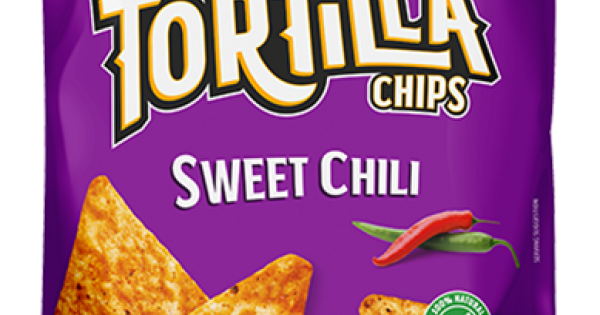 JUMBO TORTILLA CHIPS SWEET CHILLI 100gr