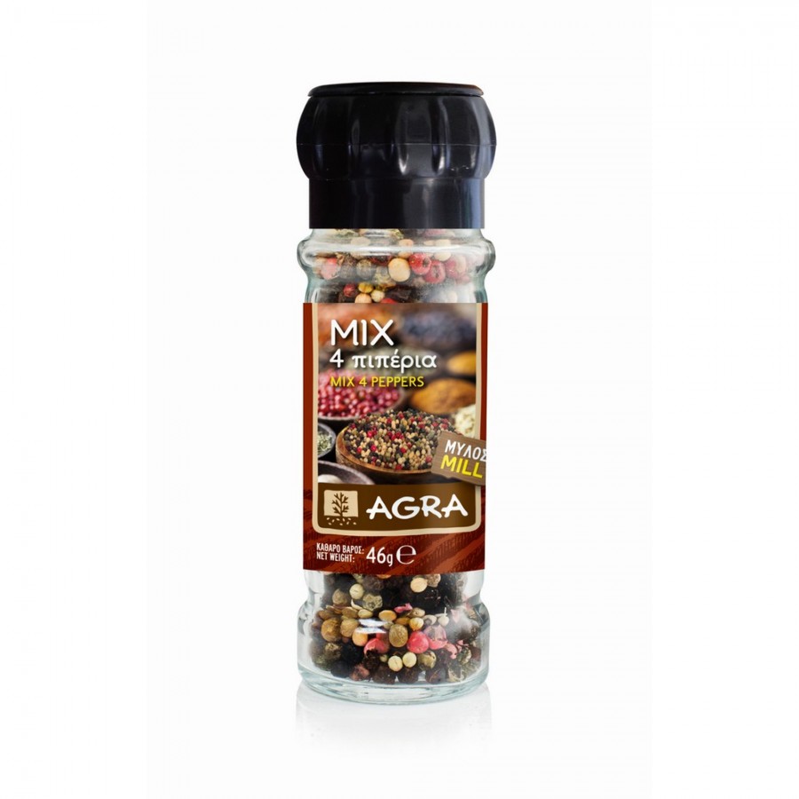 AGRA MIX 4 ΠΙΠΕΡΙΑ ΜΥΛΟΣ 46gr