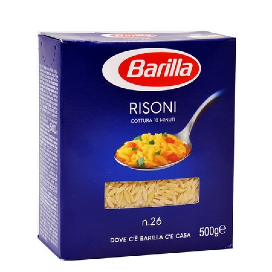 ΠΑΣΤΑ ΖΥΜΑΡΙΚΩΝ (500g) RISONI NΟ 26 BARILLA