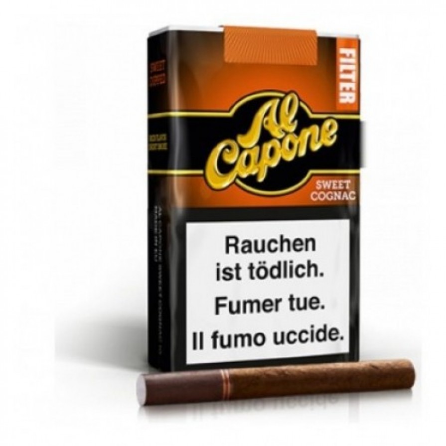 ΠΟΥΡΑ AL CAPONE SWEET COGNAC FILTER 10s