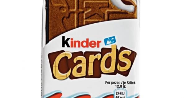 KINDER CARDS 25.6gr